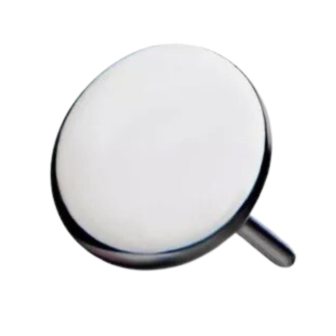 Implant Grade Titanium Threadless End - Disc | Glimpse