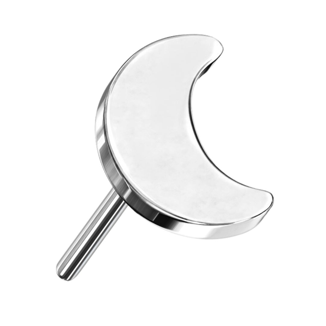 Implant Grade Titanium Threadless End - Crescent Moon | Glimpse
